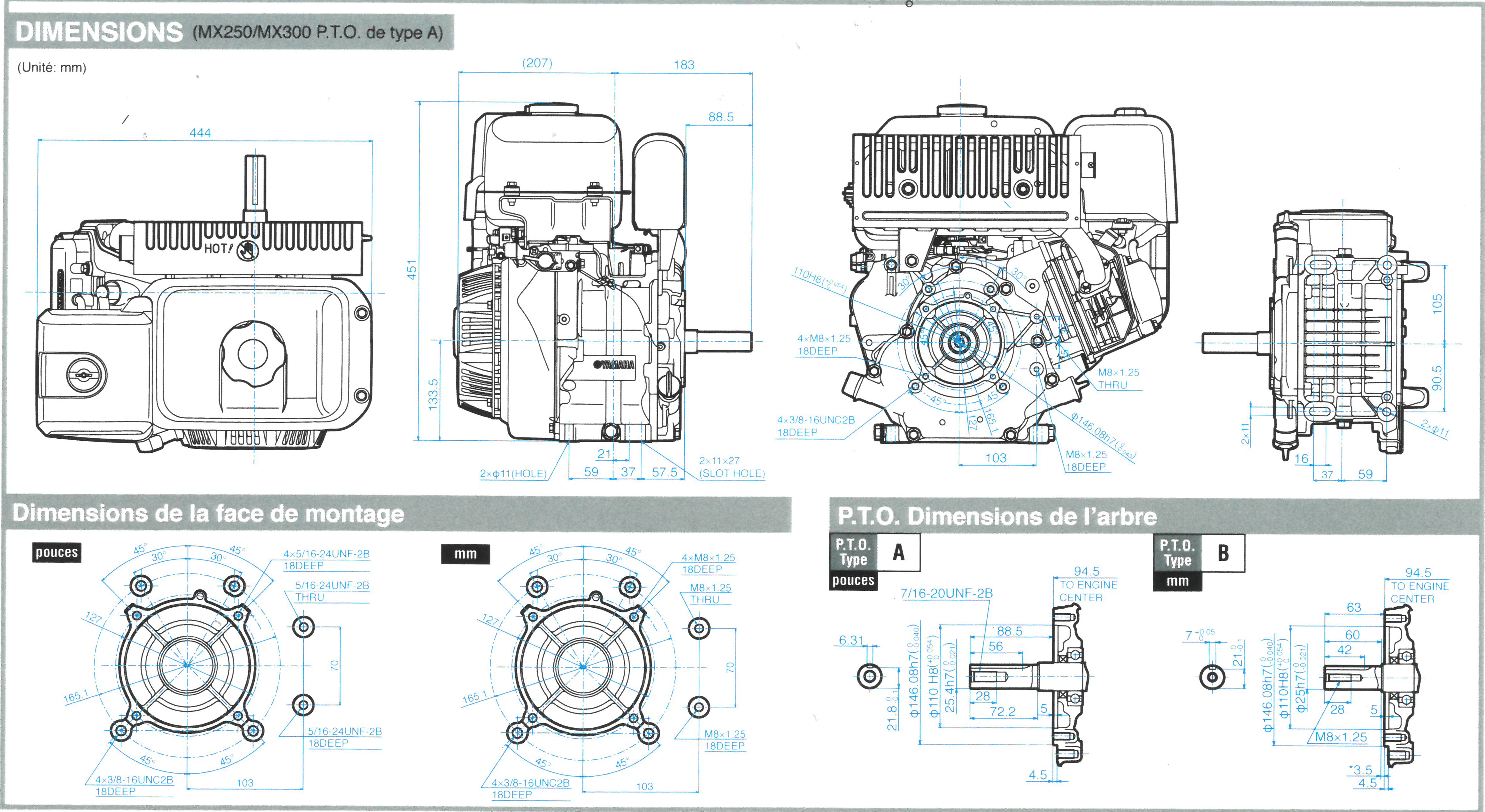 MX300 (Essence) - 9.5 ch - Moteurs thermiques - Worms