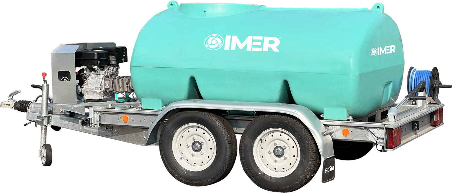 HPSTAR 200-21R Anhänger mit Wassertank 2000 L - Hochdruckreiniger ...